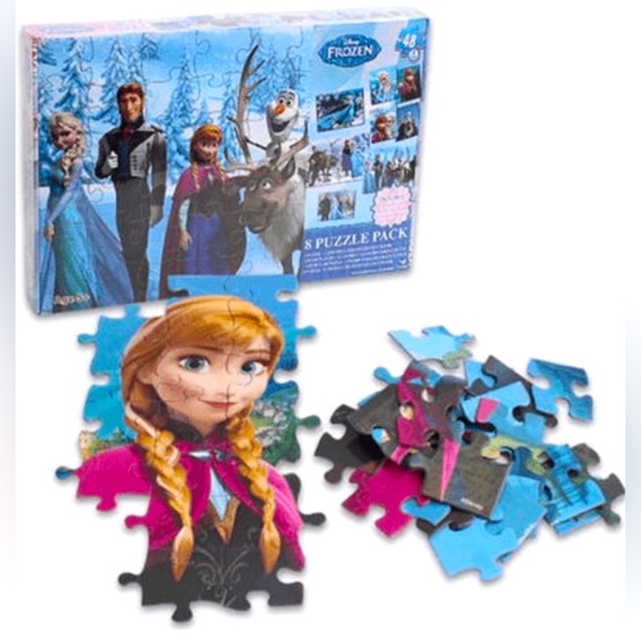 Disney | Toys | Frozen 8 Puzzle Pack | Poshmark